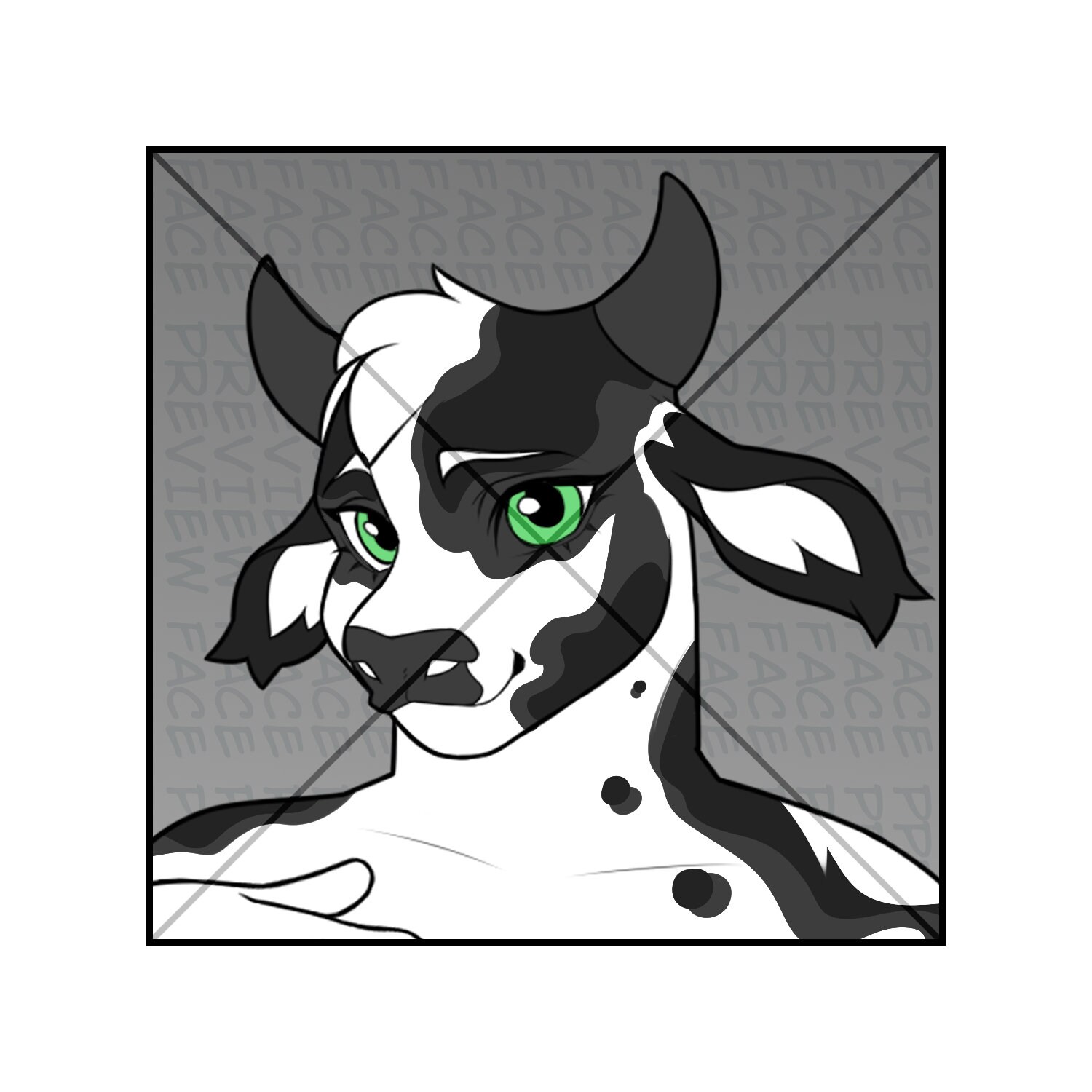 NSFW Cow Adoptable Adopt Furry Fursona - Etsy