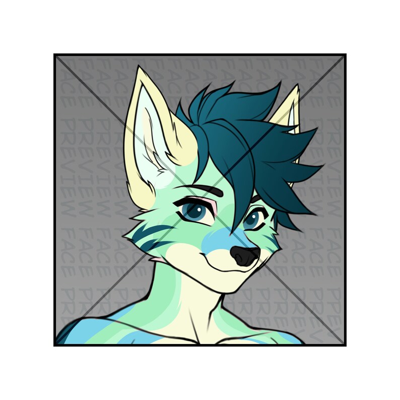 NSFW Canine Adoptable Adopt Furry Fursona - Etsy