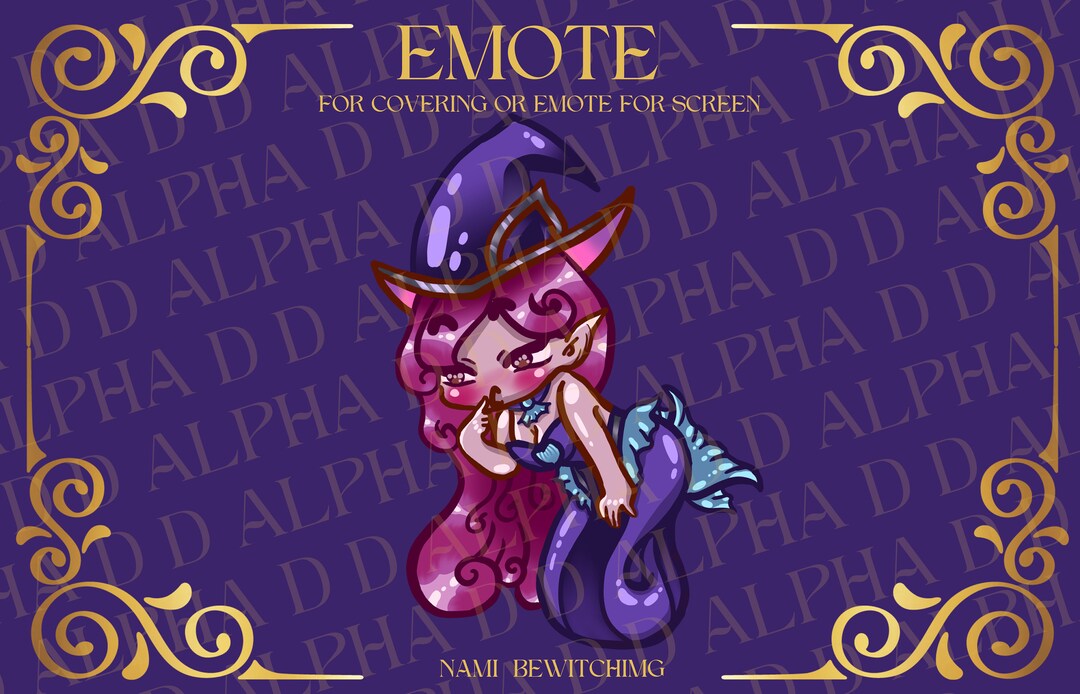 Nami Bewitching League of Legends Emote for Covering Minimap on Lol or ...
