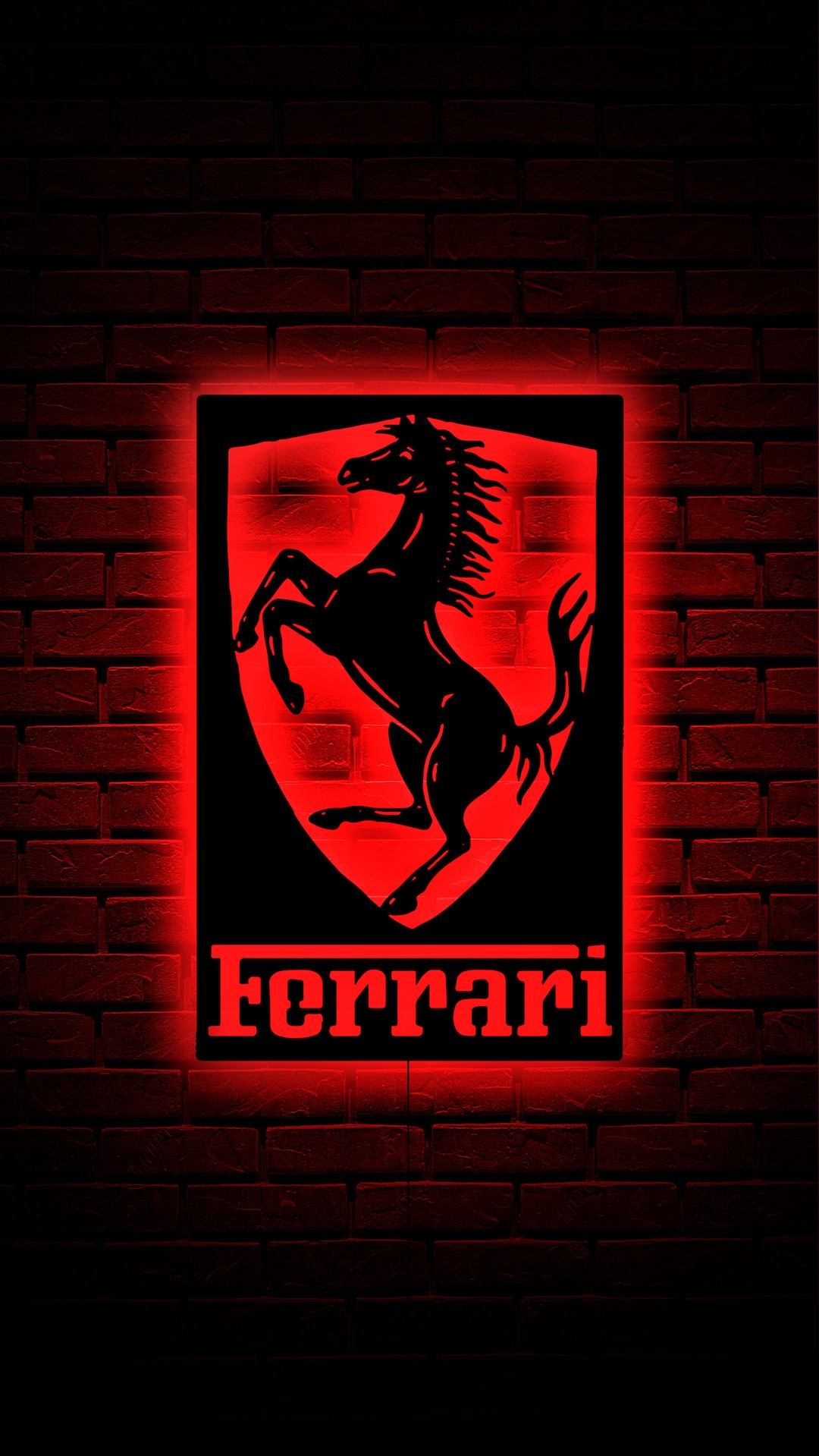 Car Silhouette Lighted up Wooden RGB Led Light Sign, Custom Car Light ...