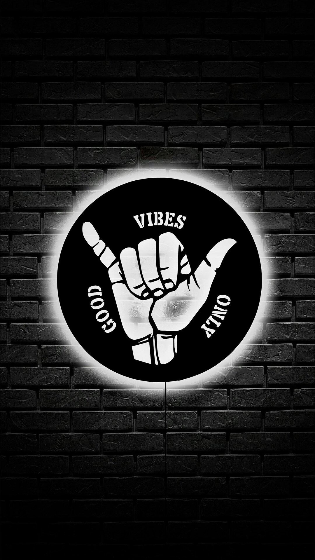 Good Vibes Only Sign, Custom Game Light Sign, Birthday Gift, Game Room ...