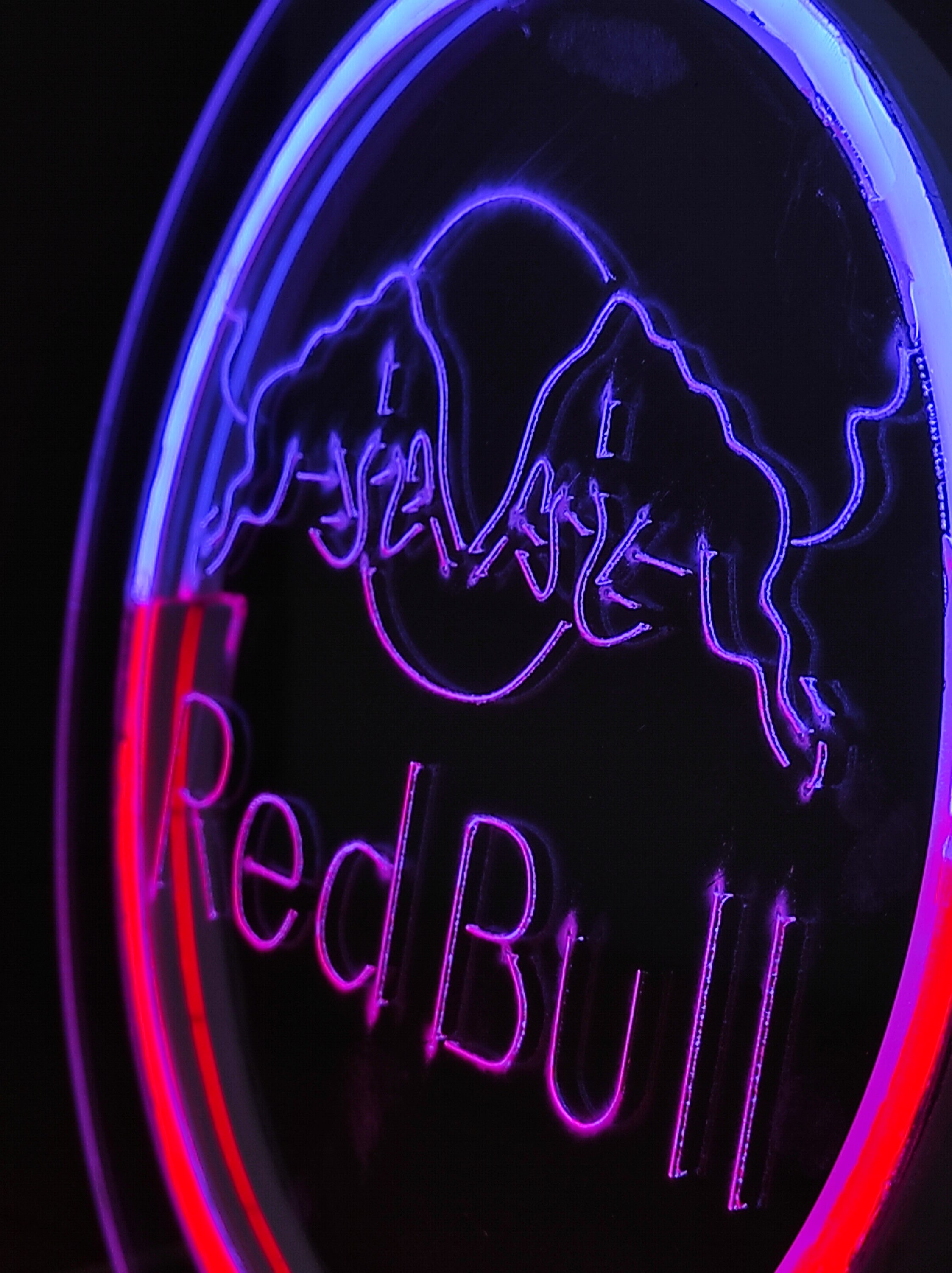 Redbull Neon Sign, F1 Redbull Sign, Neon Nigth Light, Red Bull Gift ...