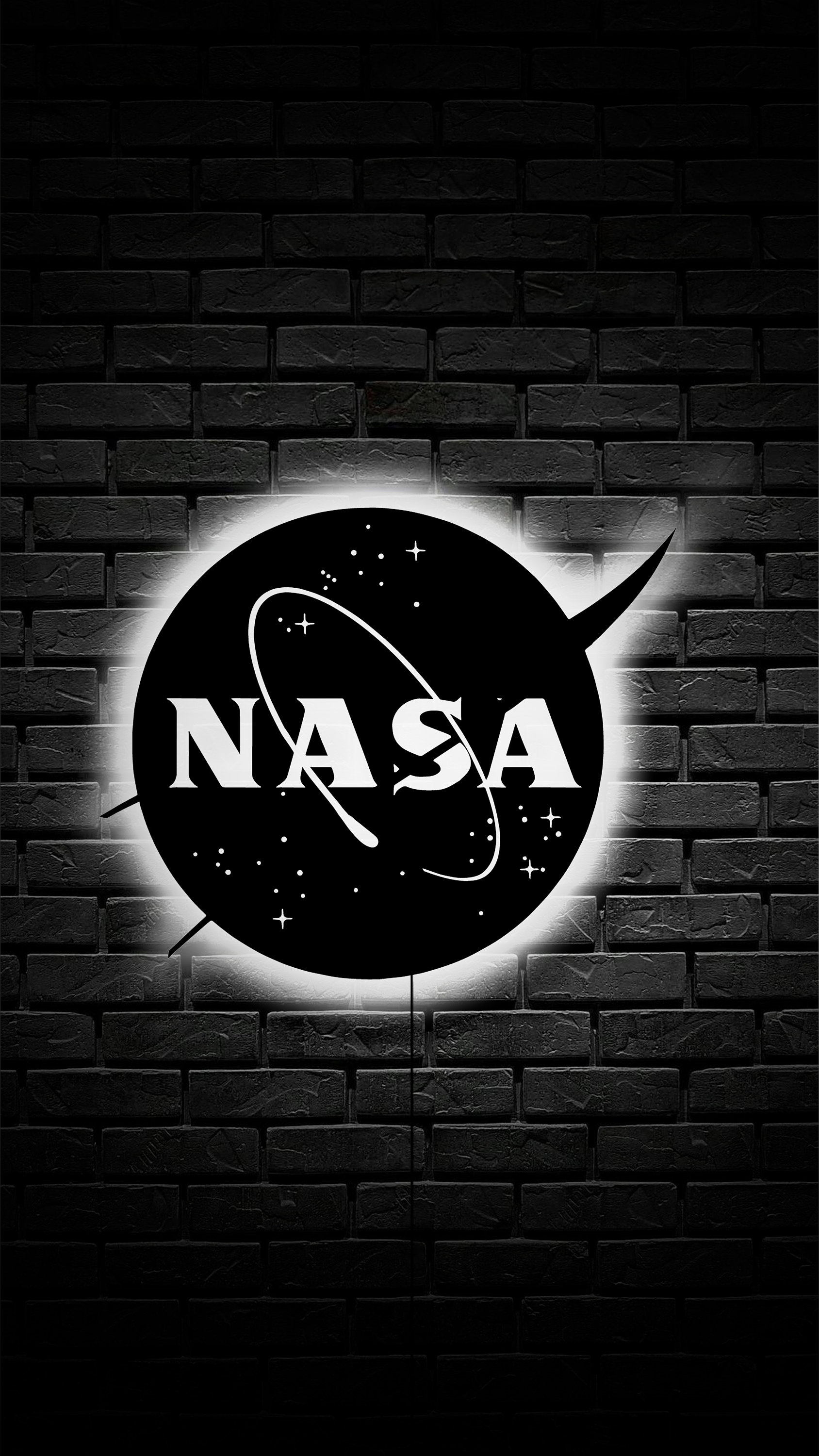 NASA Led Sign, Gamer Room Decor, Custom Wall Sign, Personalized Wall ...