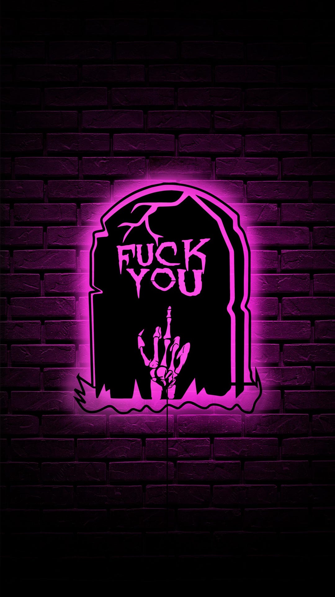 Custom Headstone Wood Wall Art With Rgb Led Light, RIP Room Decor, RIP ...