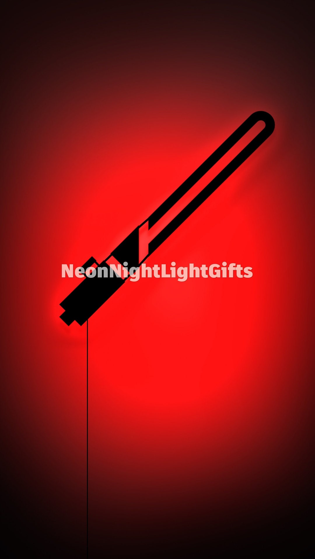 Star Wars Lightsaber Wood RGB Led Light Sign, Birthday Gift, Gamer Room ...