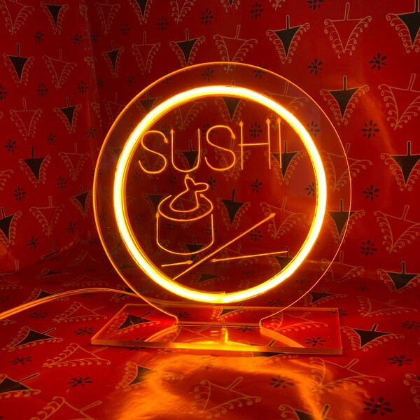 Sushi Neon Sign - Etsy