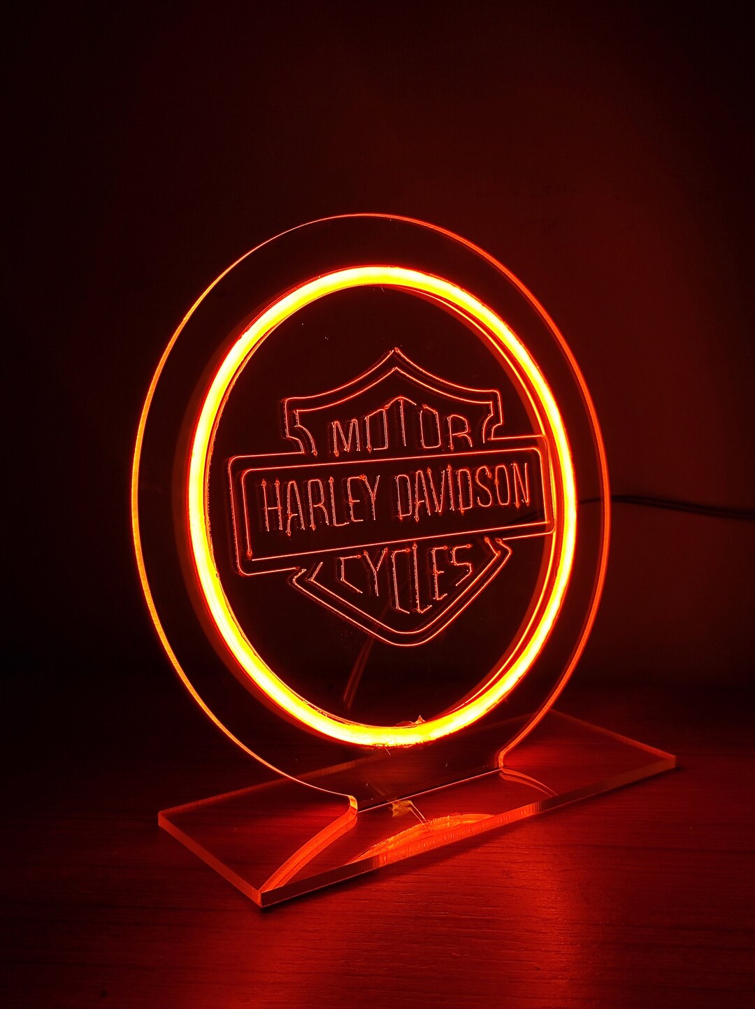 Harley Davidson Neon Sign Custom Harley Neon Light Gift - Etsy