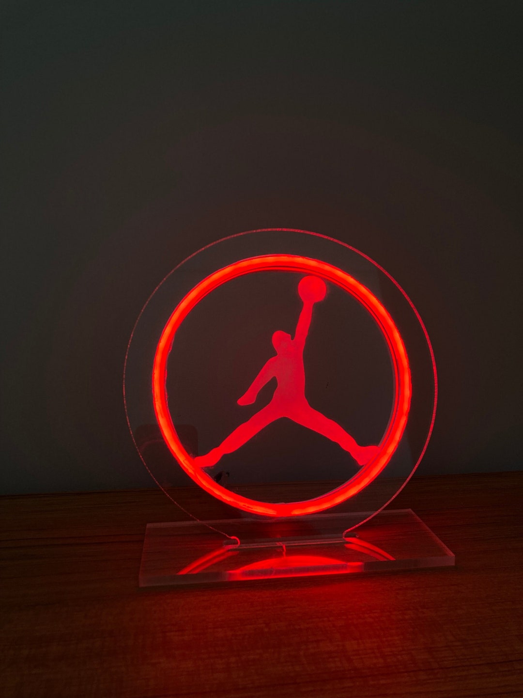Michael Jordan Jumpman Neon Wall Sign, NBA Legend Led Sign, Gift for ...