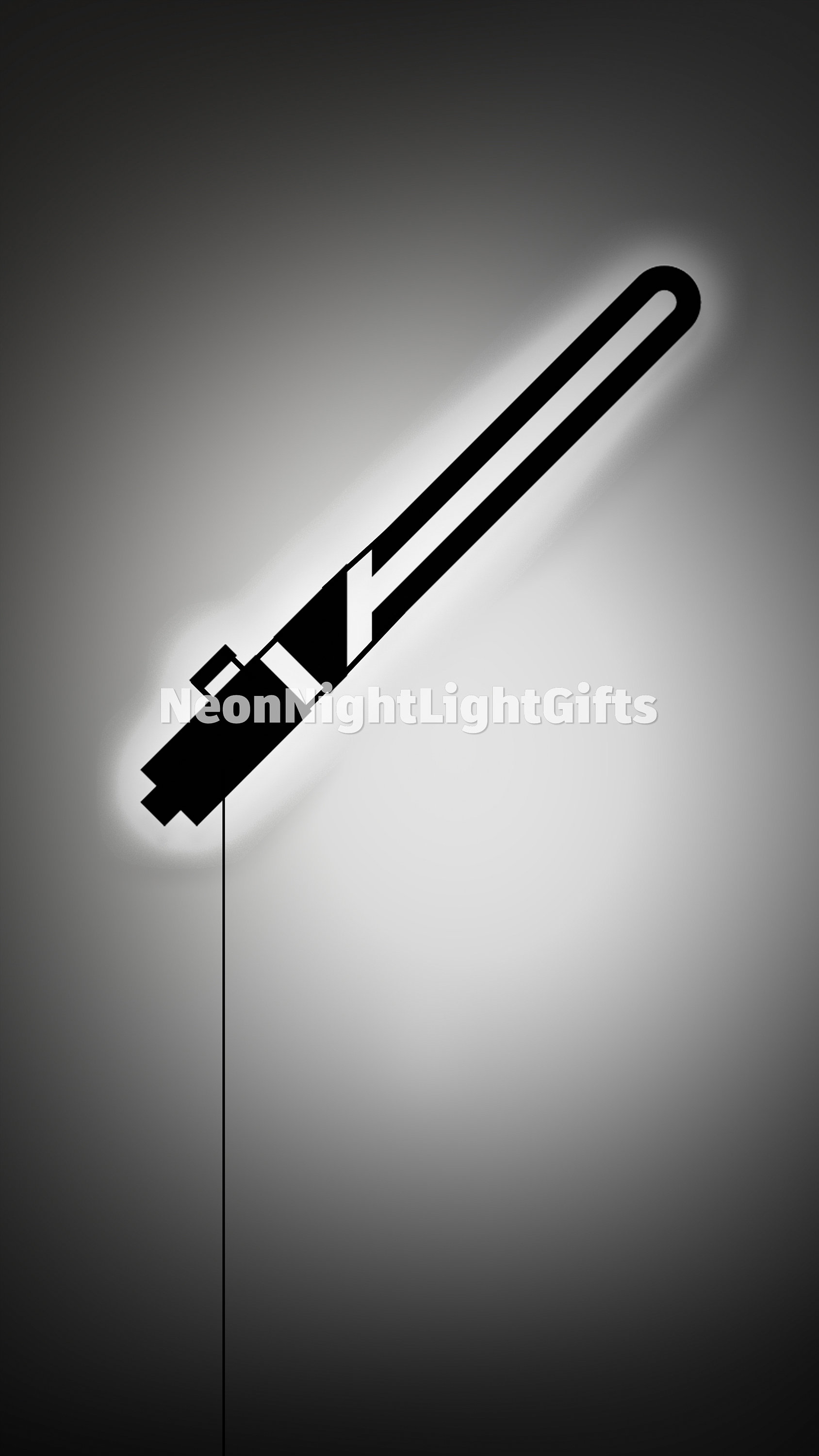 Star Wars Lightsaber Wood RGB Led Light Sign, Birthday Gift, Gamer Room ...