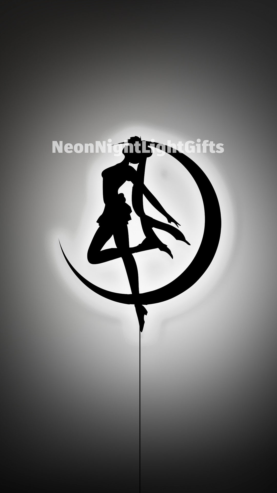 Sailor Moon Light Sign Custom Moon Light Sign Christmas - Etsy