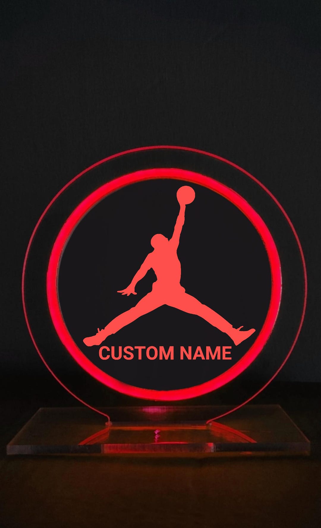 Michael Jordan Neon Led Light Sign, Jordan Neon Sign, Michael Jordan ...