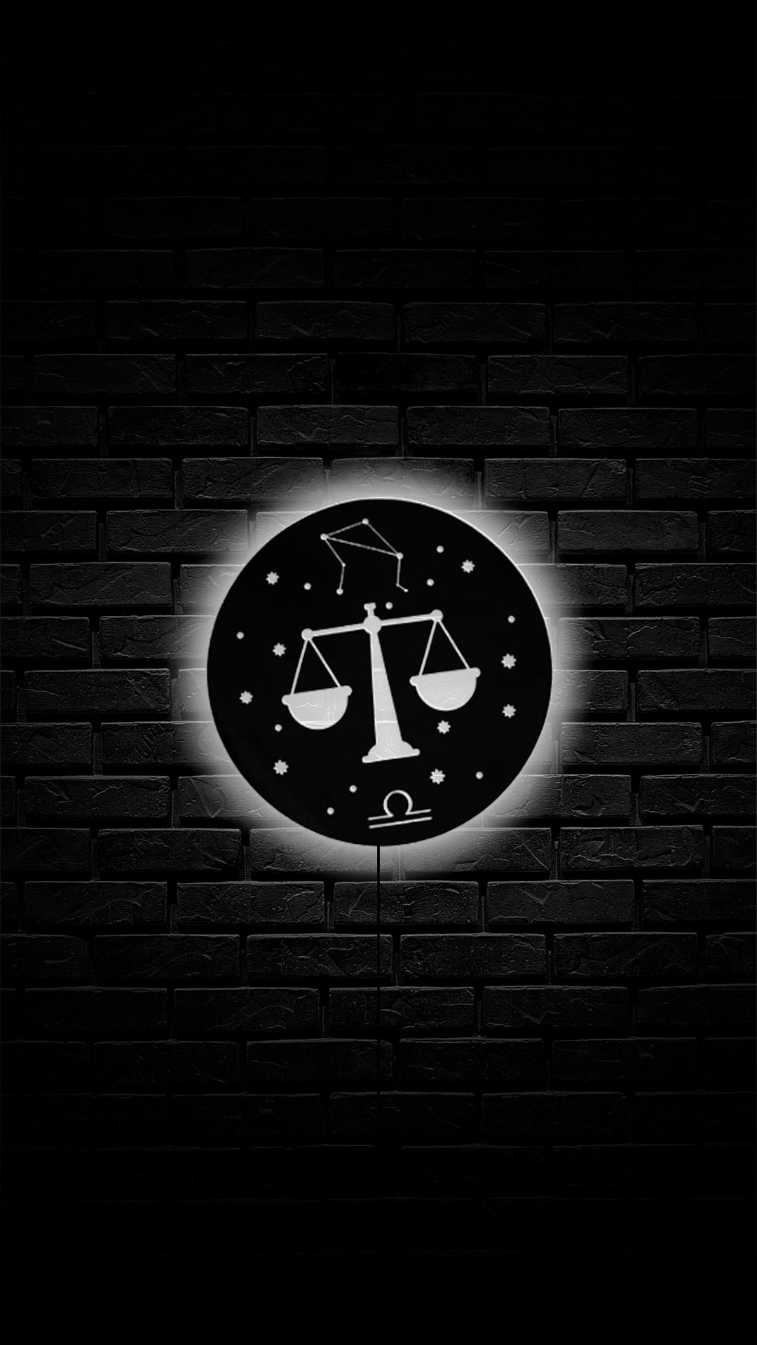 Libra Led Sign, RGB Wall Led Hanging Decor, Game Room Decor, Horoscope ...