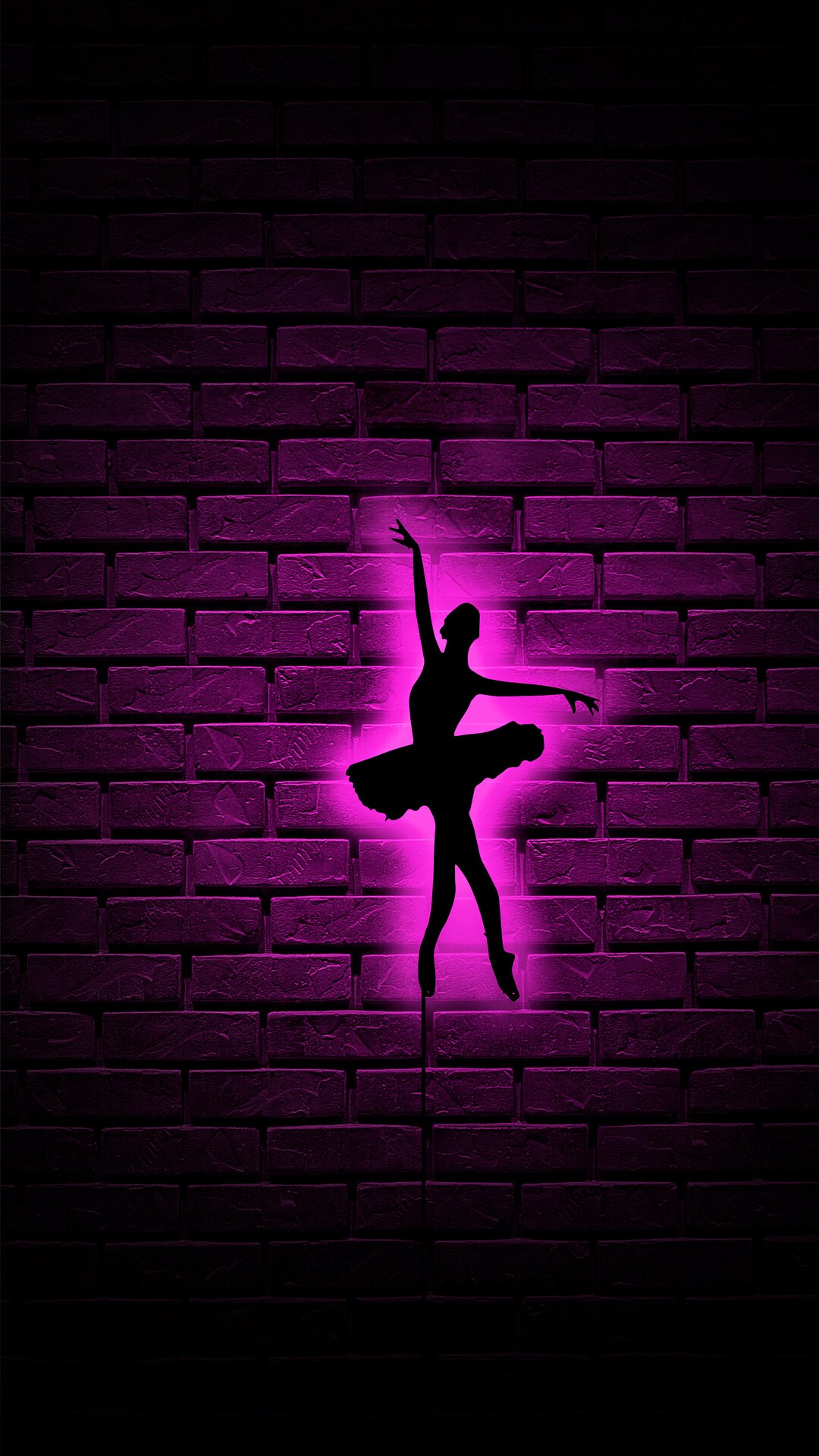 Ballerina Led Sign, Custom Ballerina Wall Sign, Game Room Decor, Gift ...
