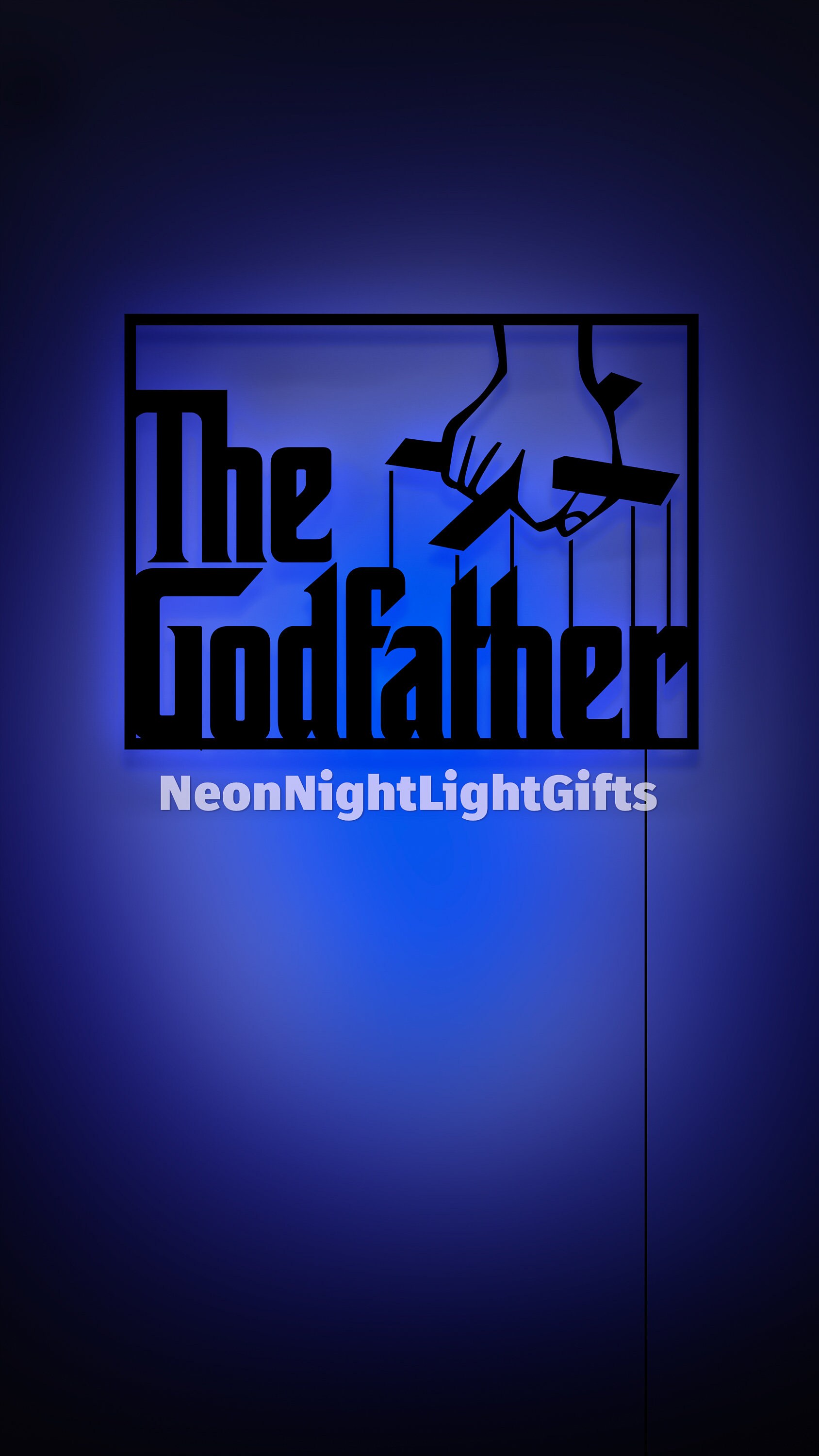 The Godfather Light Sign, Custom the Godfather Light Sign, Birthday ...