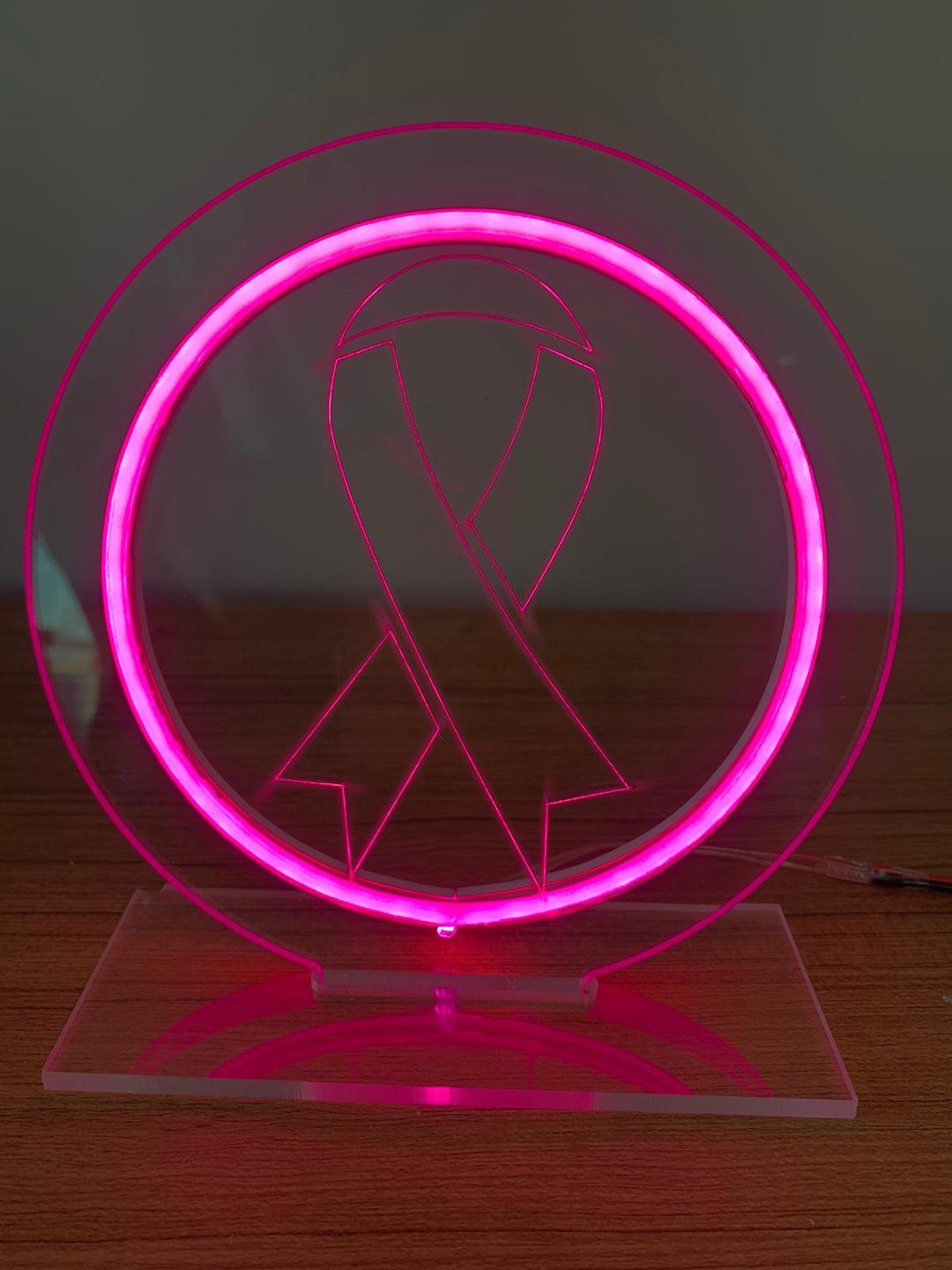 Breast Cancer Neon Sign, Neon Nigth Light Sign, Birthday Gift, Game ...