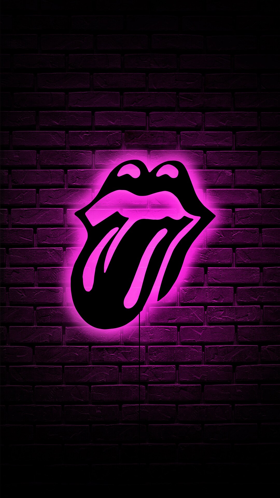 Custom Lips Led Sign, Gamer Room Decor, Custom RGB Lighted Wall Sign ...