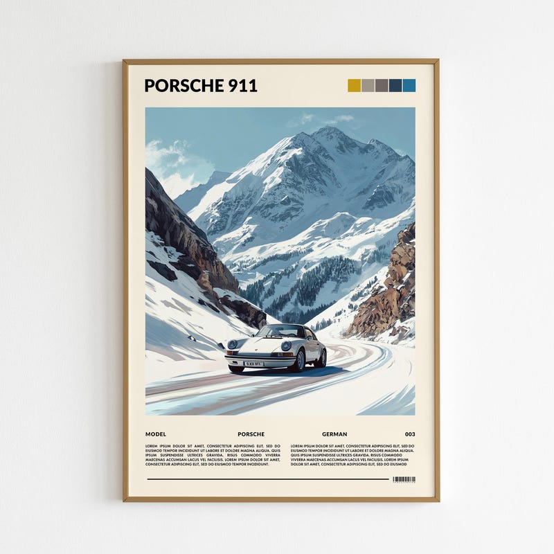 911 Classic Poster - Etsy