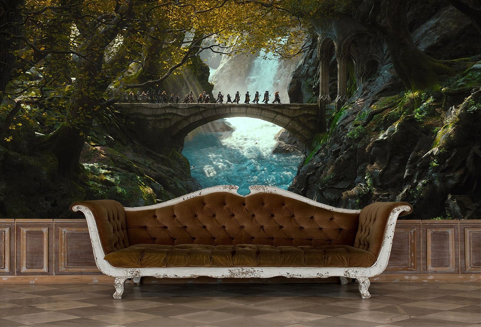 Lord of the Rings Hobbit Wallpaper - Pop Art Wallpaper - Retro Pop Art ...