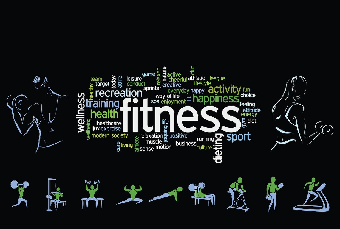 Gym Wallpaper Removable Wallpaper Peel and Stick Fitness Center ...