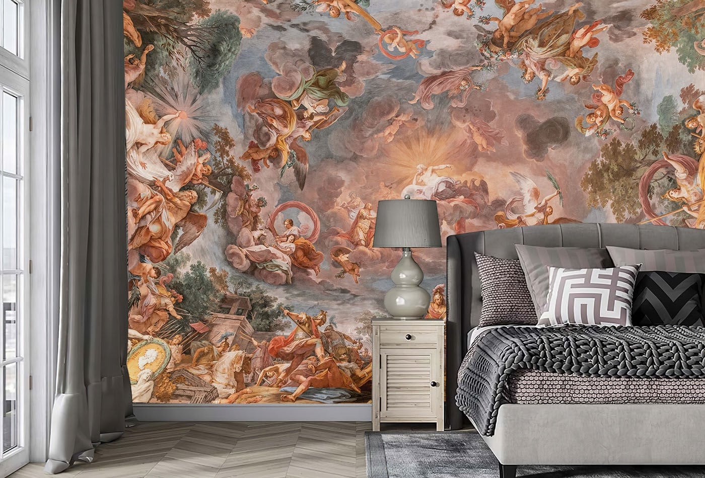 Renaissance Art Wallpaper Allegory of Glory Removable - Etsy