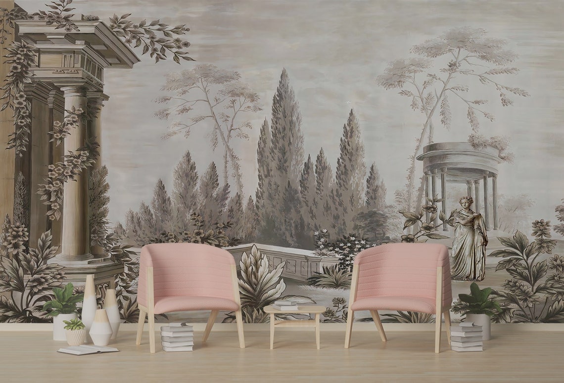 Historical Ancient Greek Artifacts Wallpaper Removable Wallpaper Peel ...