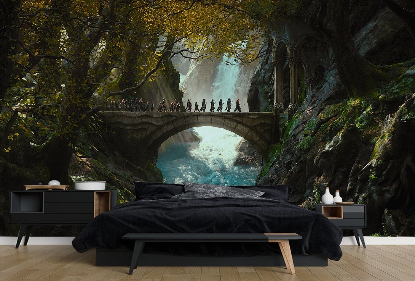 Lord of the Rings Hobbit Wallpaper - Pop Art Wallpaper - Retro Pop Art ...