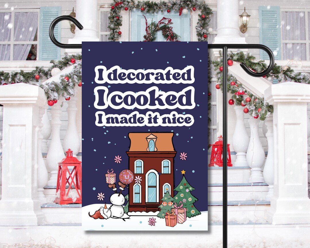 RHONY Funny I Made It Nice Yard Flag Real Housewives New York I Cooked ...