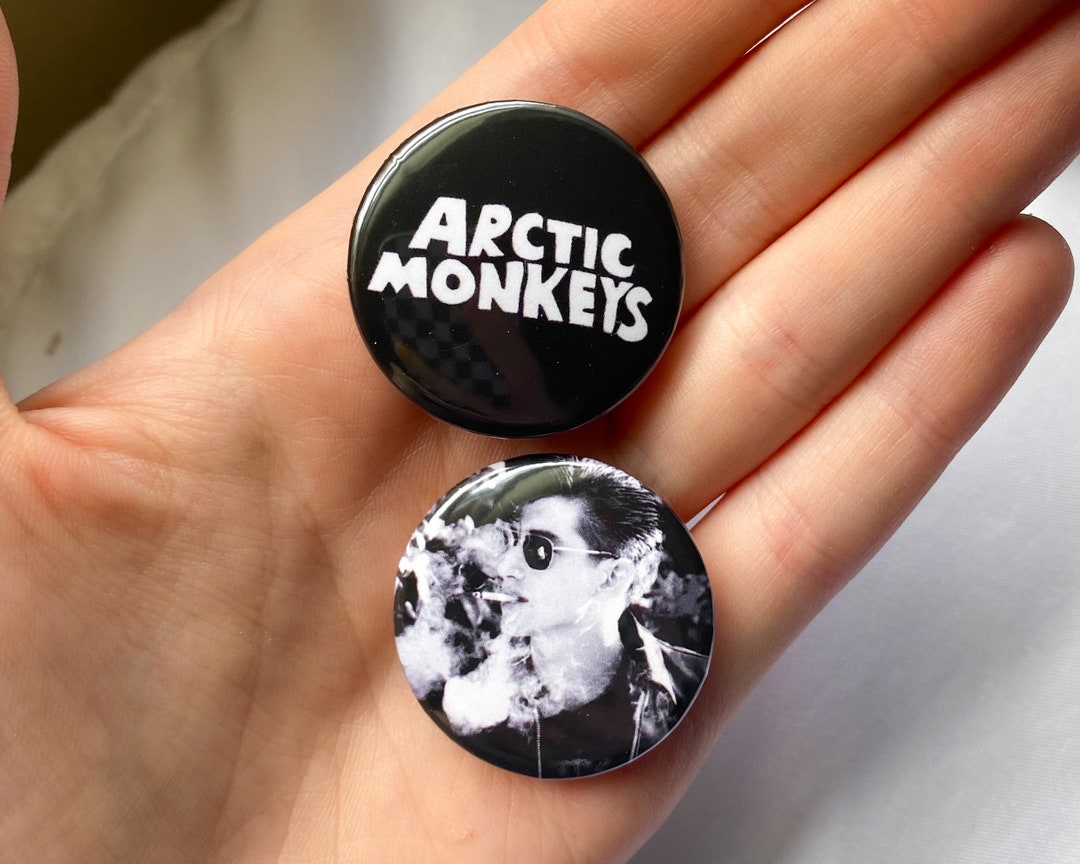 Arctic Monkeys 1.25 Pins Buttons Badges Music Pins for Backpack Alternative Pin Buttons Alex ...