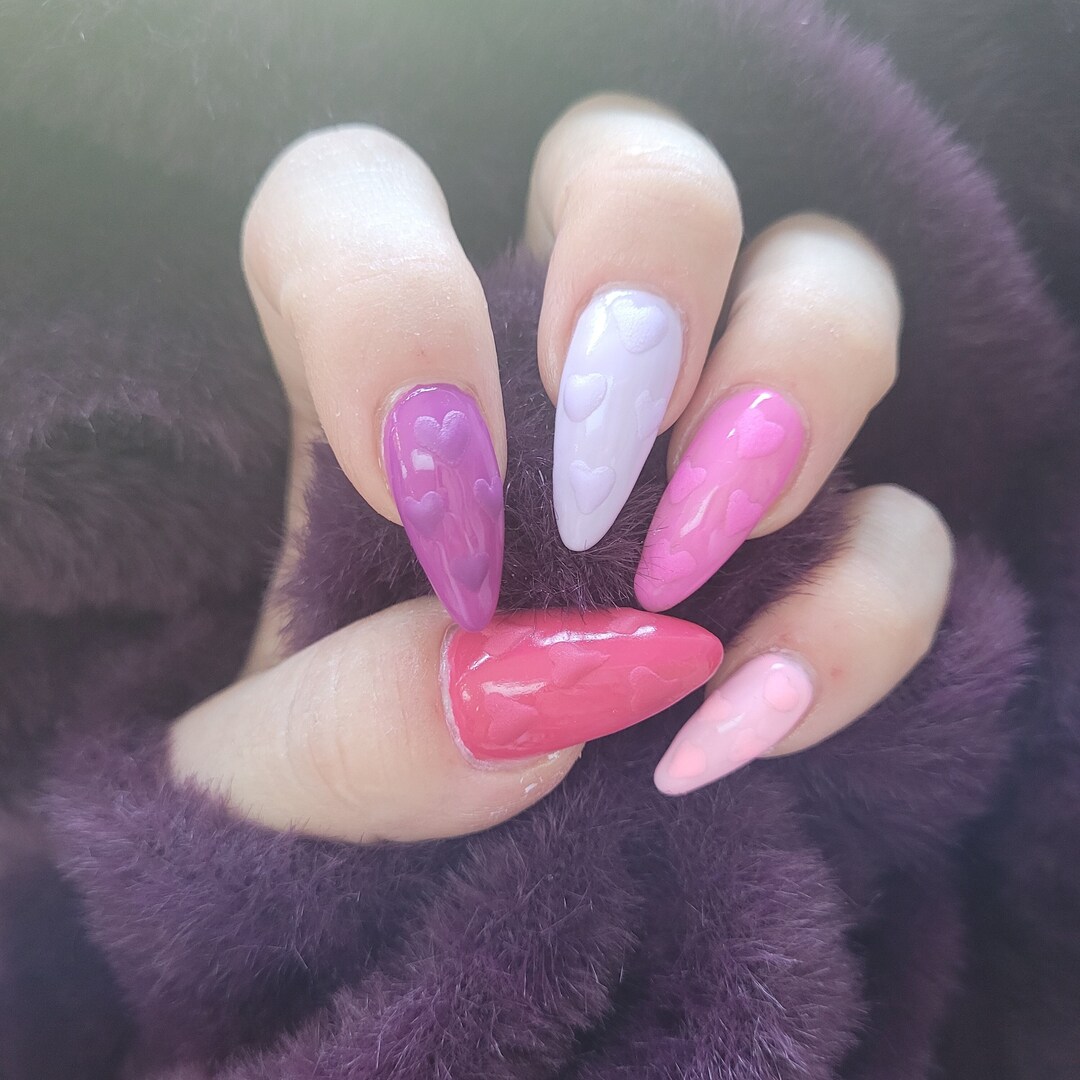Esme Custom Made Press on Nails - Etsy