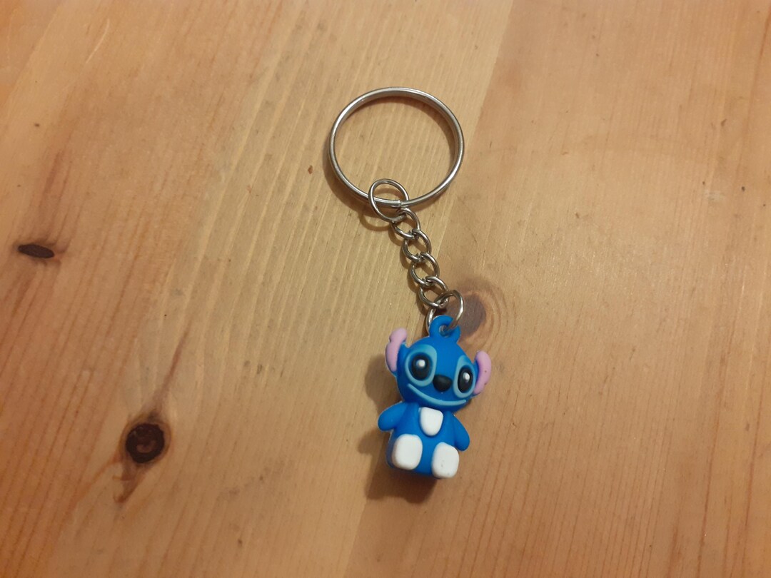 Unique Lilo & Stitch Keychain Fun Accessory for Your Keys - Etsy