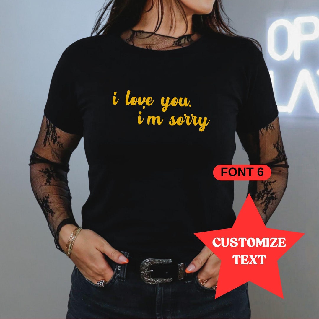 Custom Y2K Babytee, Custom Text Baby Tee, Cute Y2K Aesthetics, Y2K ...