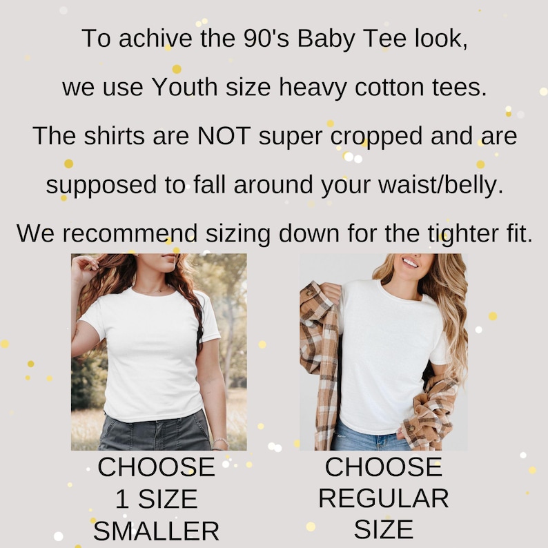 Custom Y2K Babytee, Custom Text Baby Tee, Cute Y2K Aesthetics, Y2K ...