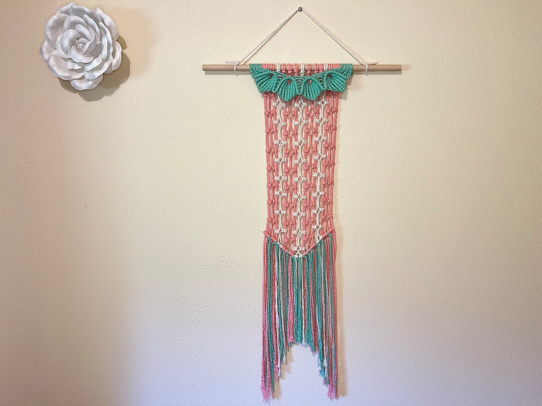 Macrame Mermaid Tail Seafoam Mermaid - Etsy