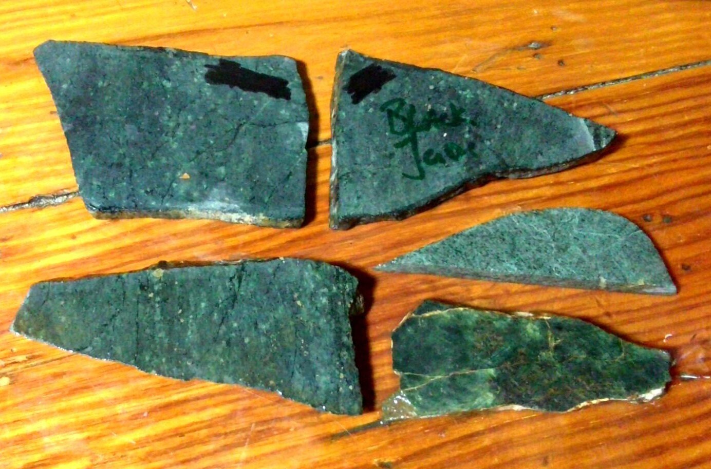 Deep Blue Green Jadeite From Guatemala - Etsy