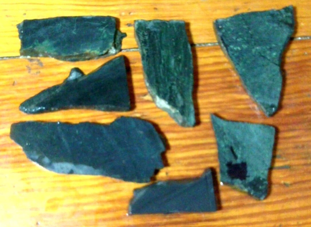 Deep Blue Green Jadeite From Guatemala - Etsy