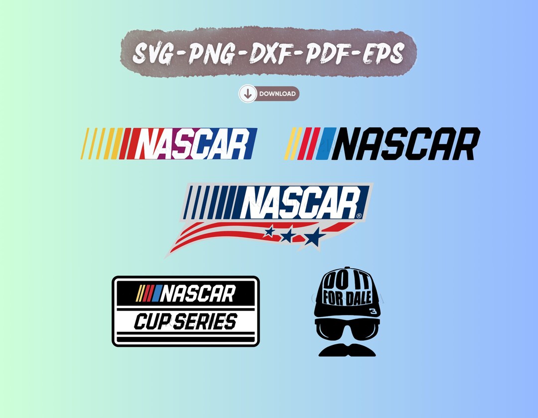 Nascar Svg Bundle, Racing Car, Nascar Logo, Do It for Dale, High ...