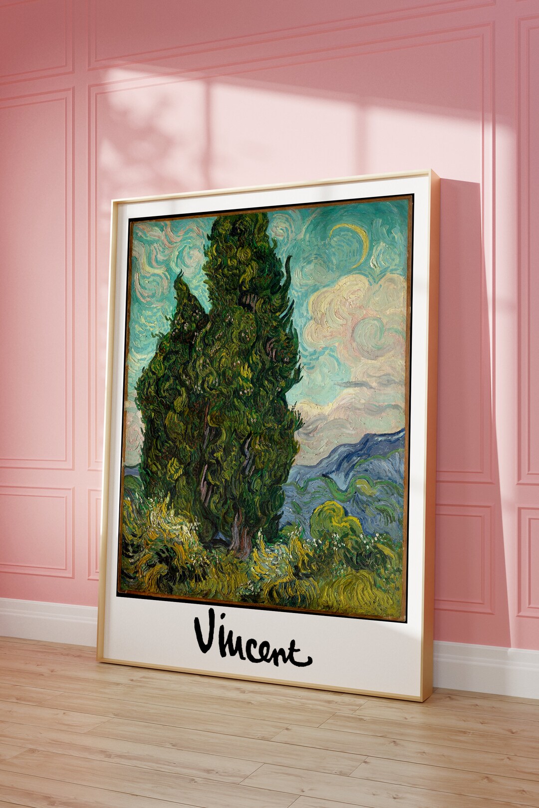 Van Gogh Wall Poster , Van Gogh Wall Art , Art Print , Van Gogh Print ...