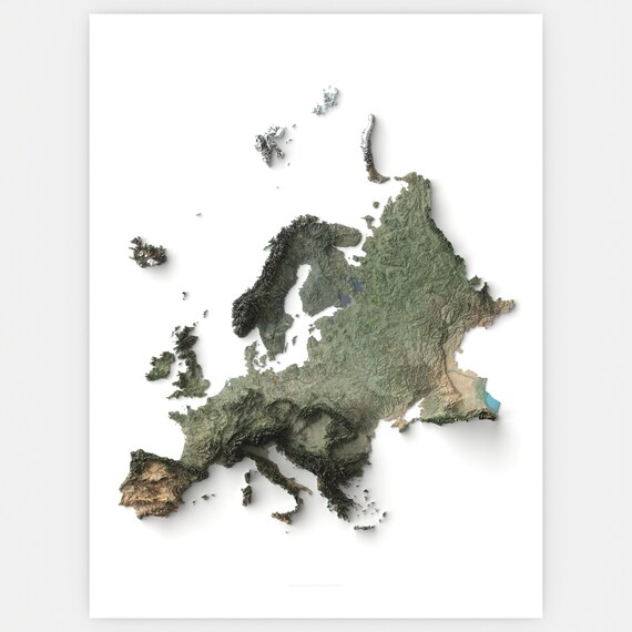 Europe Art Map
