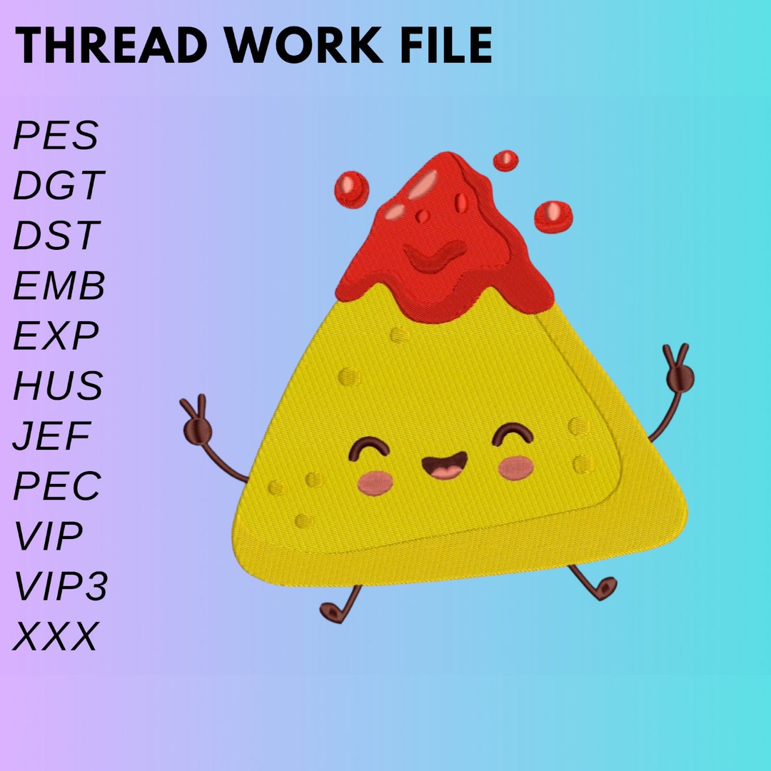 Doritos Embroidery Design. Crisps Embroidery Files. Trendy Embroidery ...