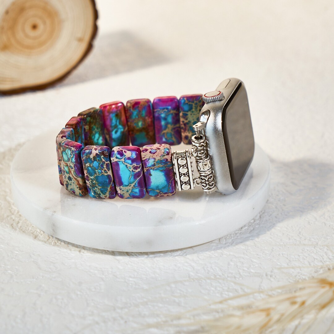 Bohemian Apple Watch Band Handmade Bracelet Wrist Strap 38mm 40mm 41mm ...