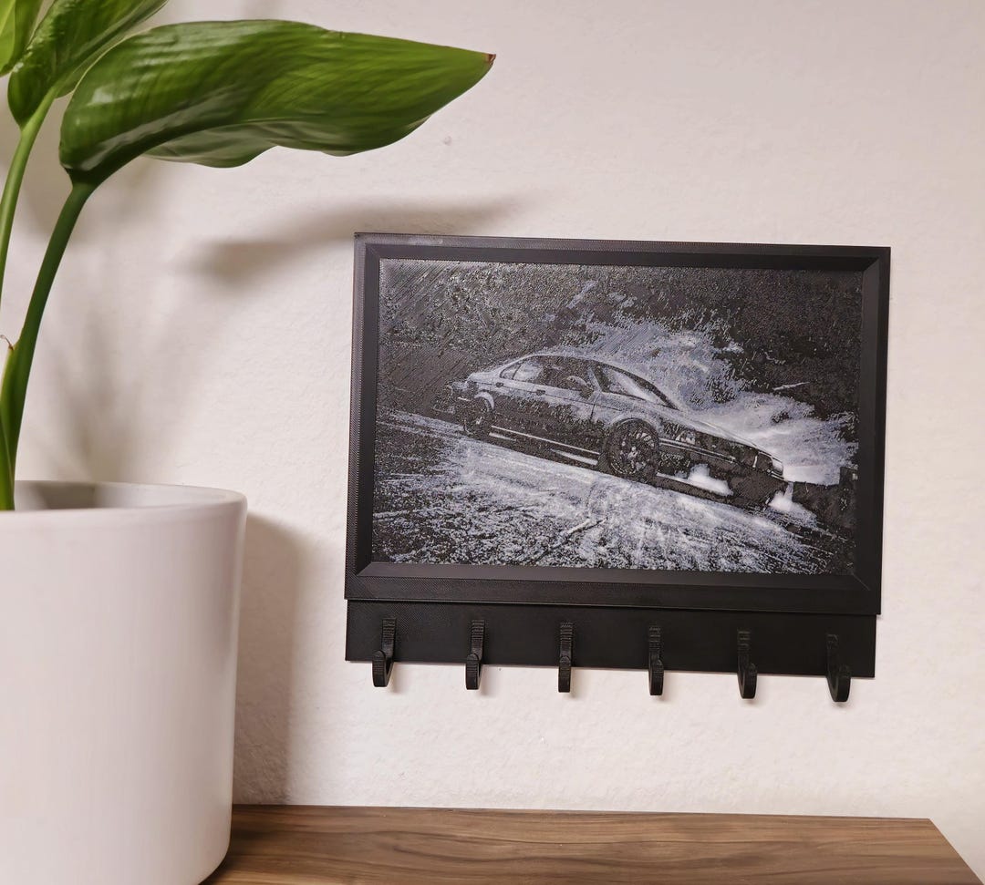 3D Printed Key Rack Car / Cars Fan Art - Etsy