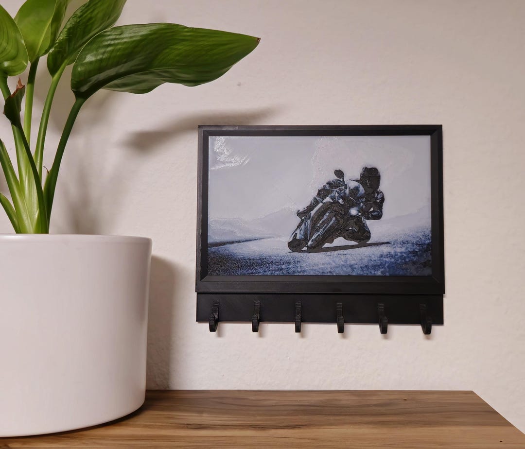3D Printed Key Rack Motorcycle / Motorbike Fan Art - Etsy