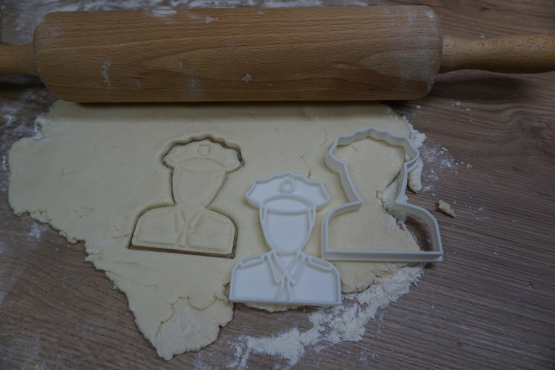 3D Printed Cookie Cutter Police Children's Christmas - Etsy