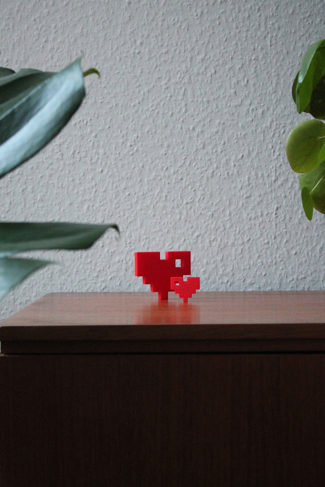 3D Printed 8 Bit Heart Extra Large Legend of Zelda - Etsy