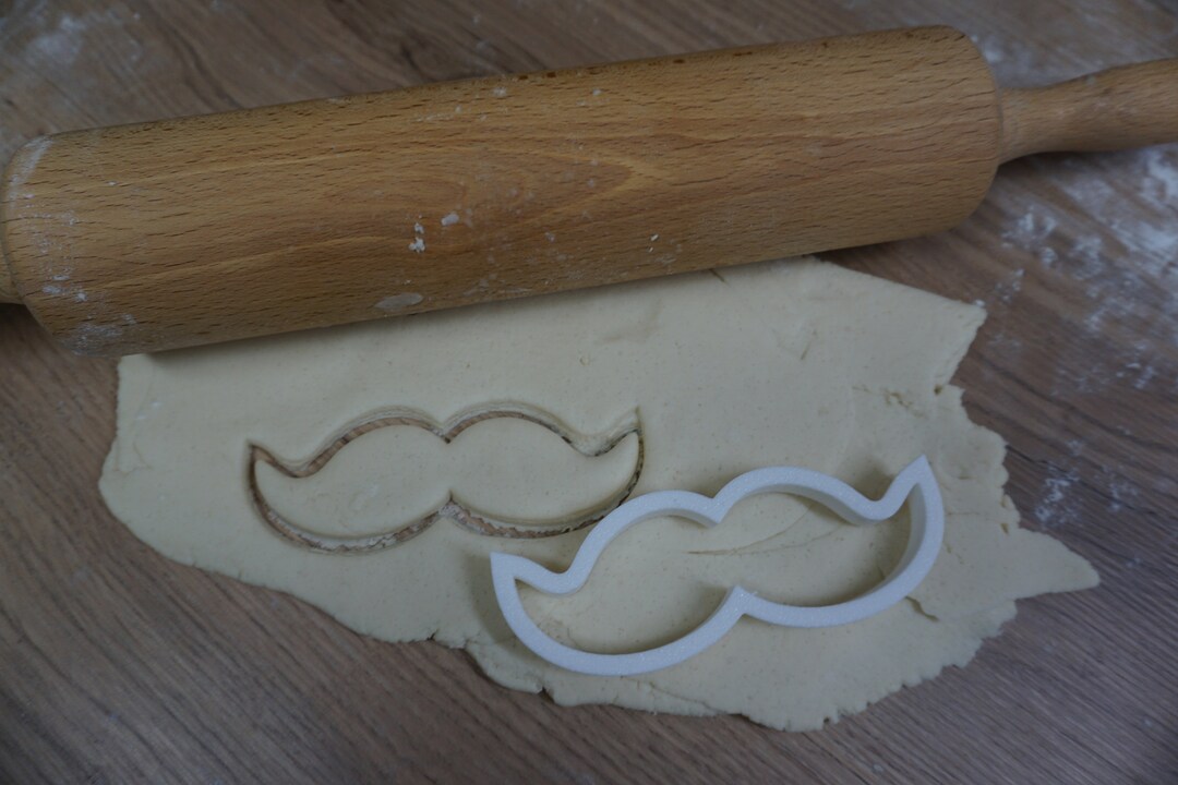 3D Printed Cookie Cutter Mustache Beard Christmas - Etsy