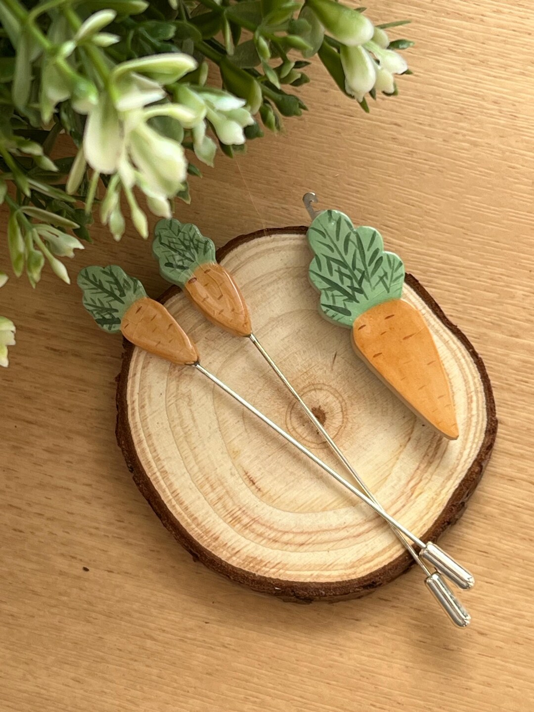 Magnet Needle Threader, Handmade Ceramic Needle Threader for Embroidery ...