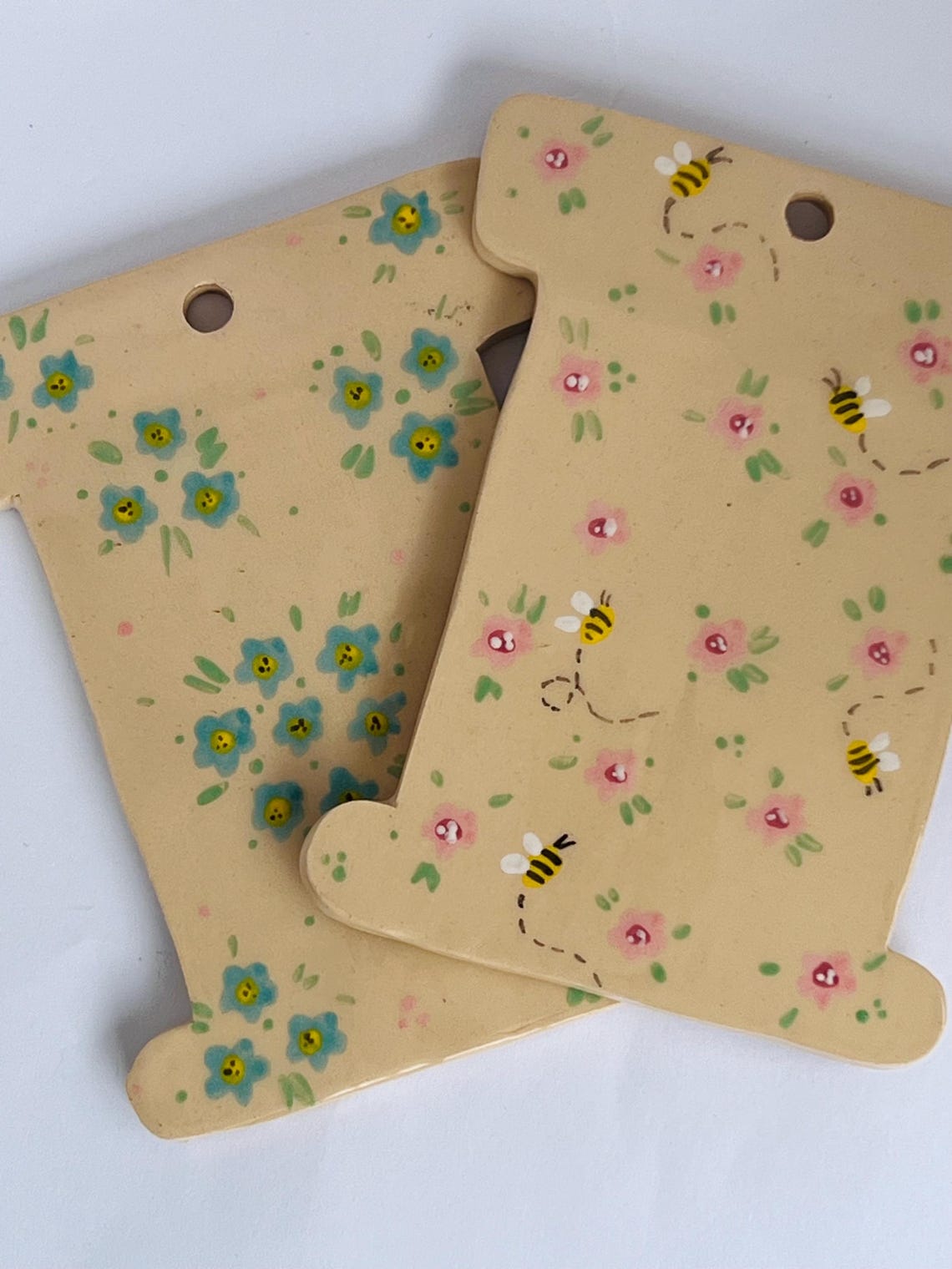 Handmade Ceramic Lace Bobbin, Set Bobbins 2pc - Etsy