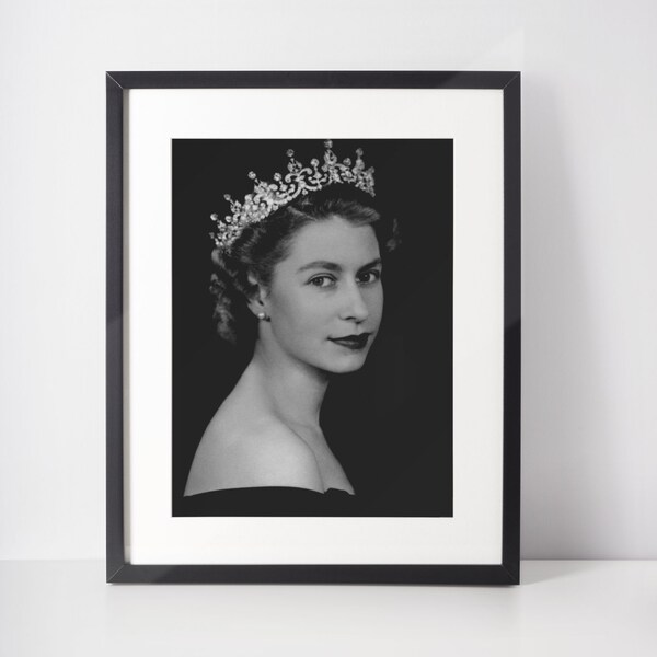 Queen Elizabeth Art - Etsy