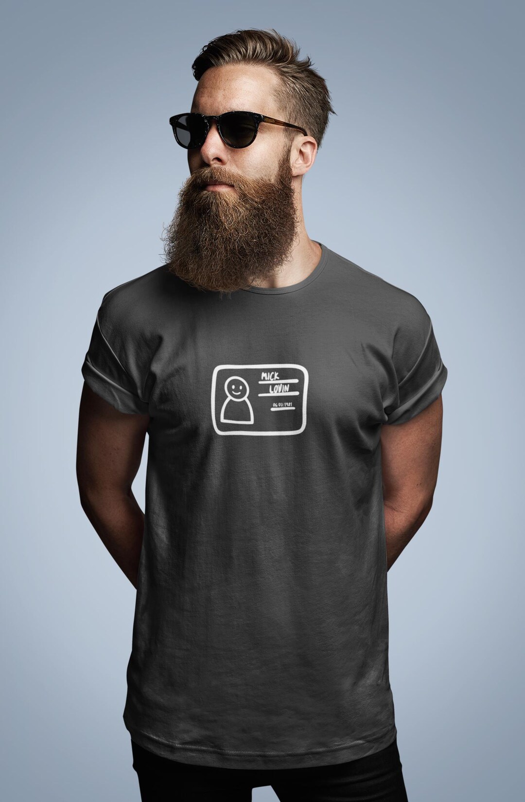 Mick Lovin Shirt - Mclovin Drivers License Tee - Funny Gift - Etsy