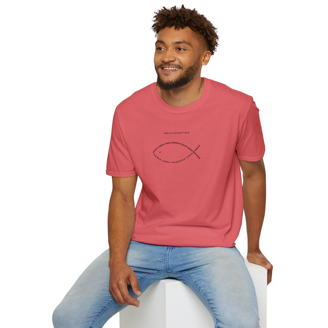 12 ORDINARY MEN T-shirt - Disciples, Jesus, Christian - Etsy